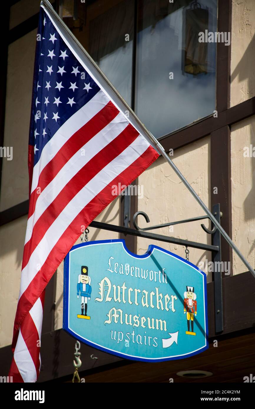 Nutcracker Museum, Leavenworth Bavarian Village, Washington State, USA ...