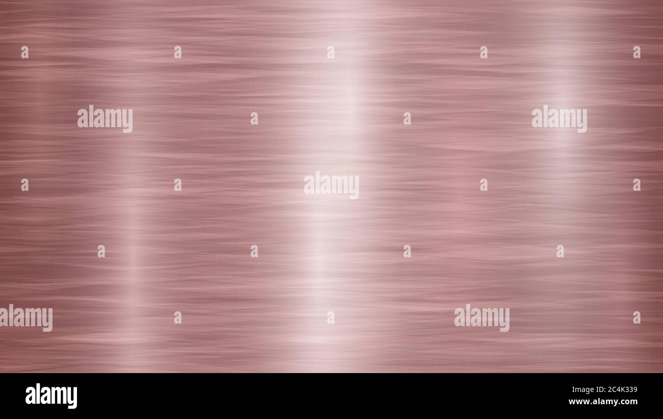 Abstract metal background with glares in red and bronze colors Stock ...