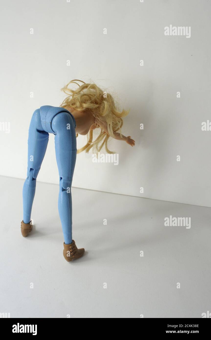 jointed doll Barbie vintage Stock Photo - Alamy