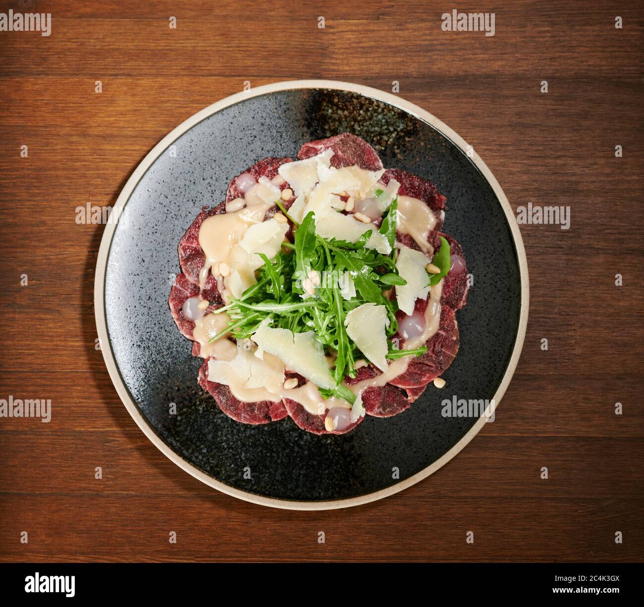 Meat carpaccio hi-res stock photography and images - Alamy