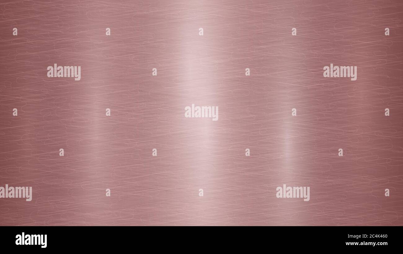 Abstract metal background with glares in red and bronze colors Stock ...