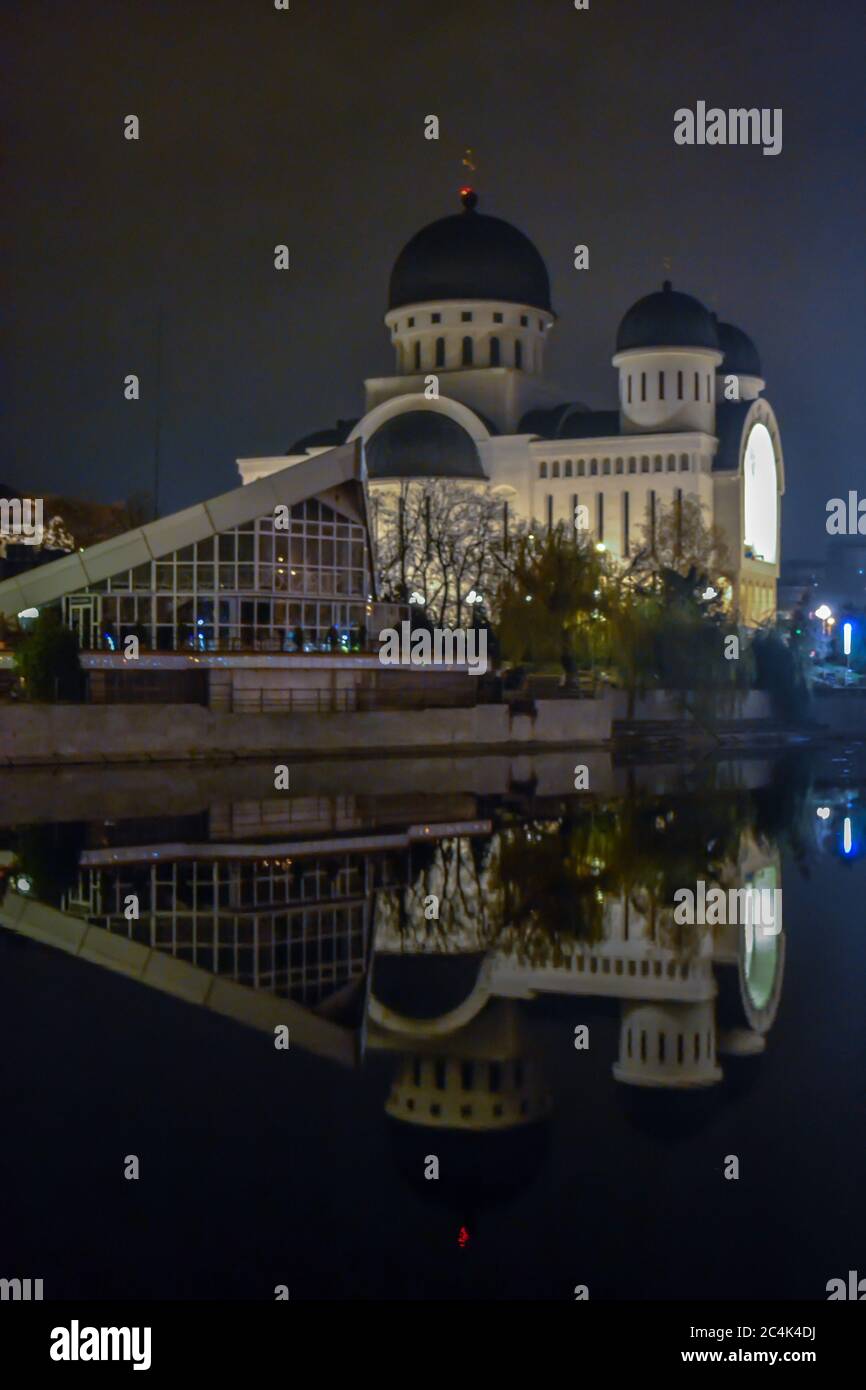Orthodox cathedral reflecting in water hi-res stock photography and ...
