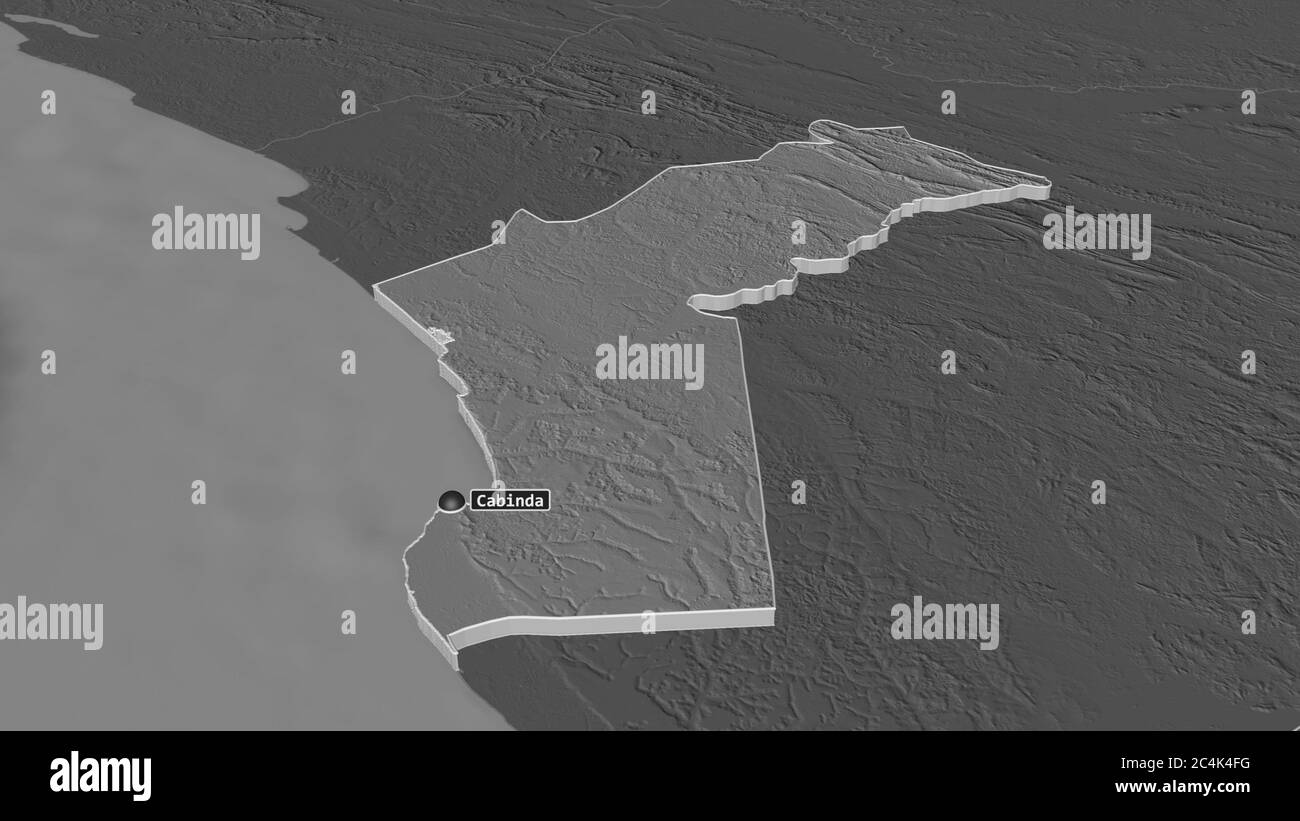 Cabinda Province Map High Resolution Stock Photography and Images - Alamy