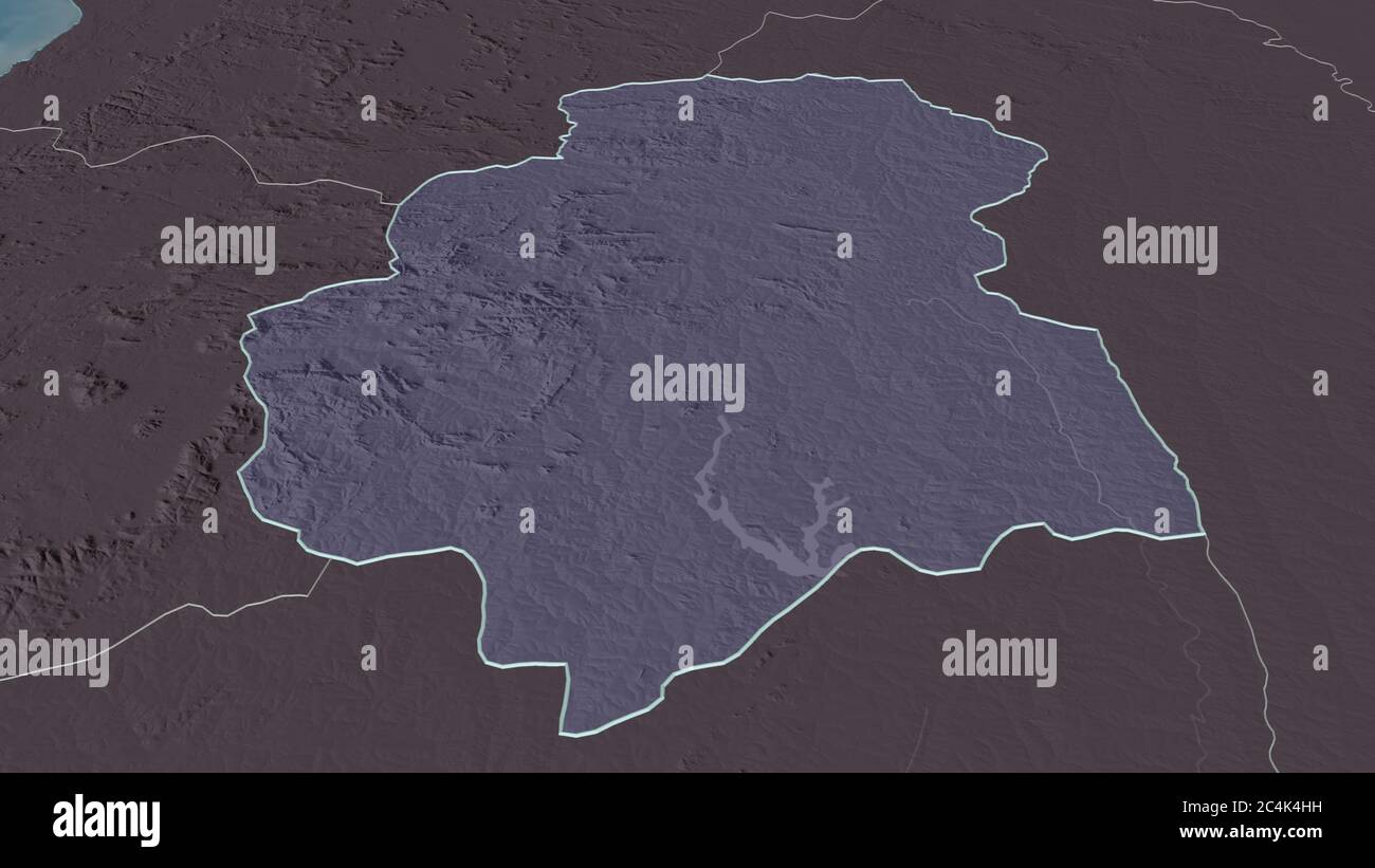 Luanda administrative map hi-res stock photography and images - Alamy