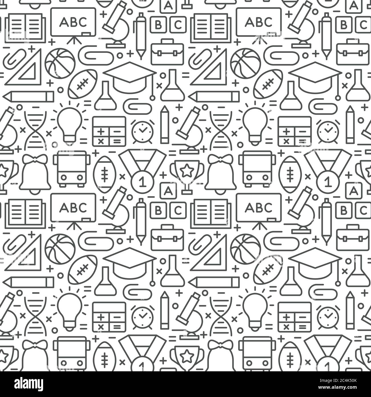 Science education in elementary school Black and White Stock Photos ...