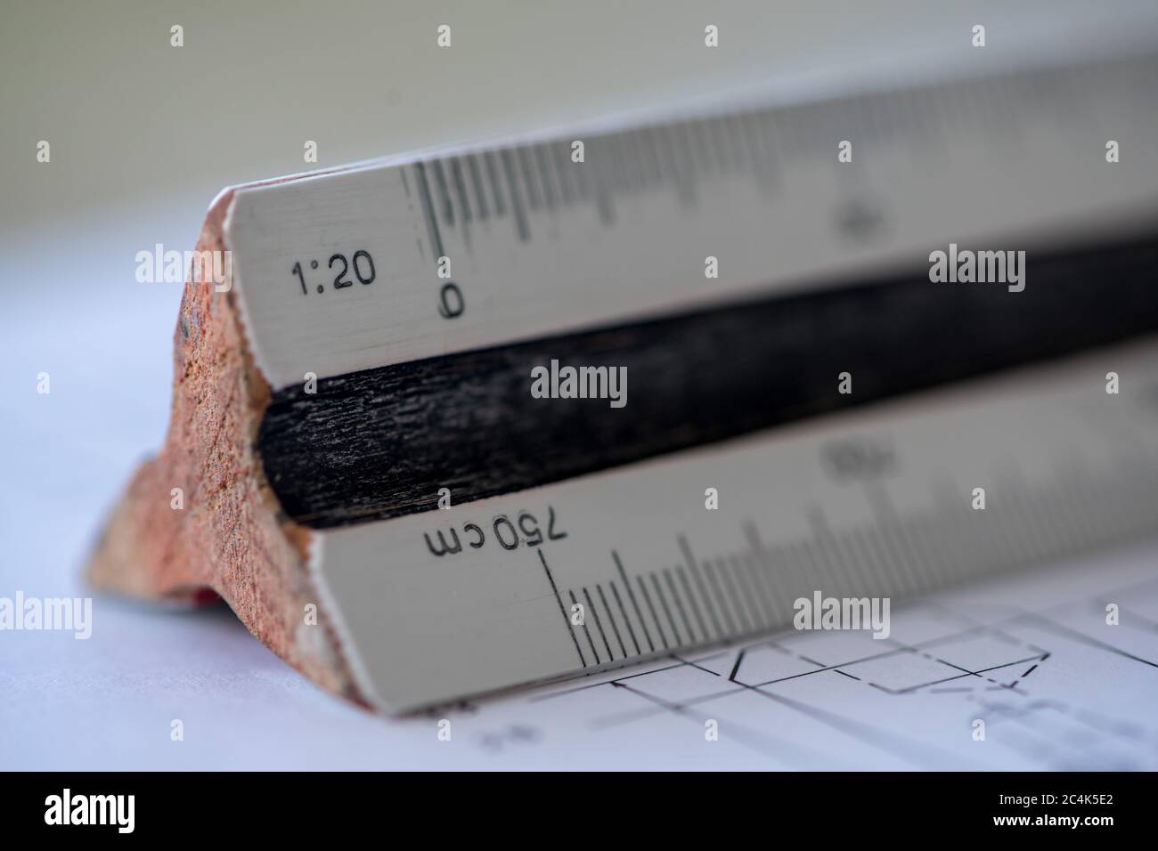 Technical drafting table tools hi-res stock photography and images - Alamy