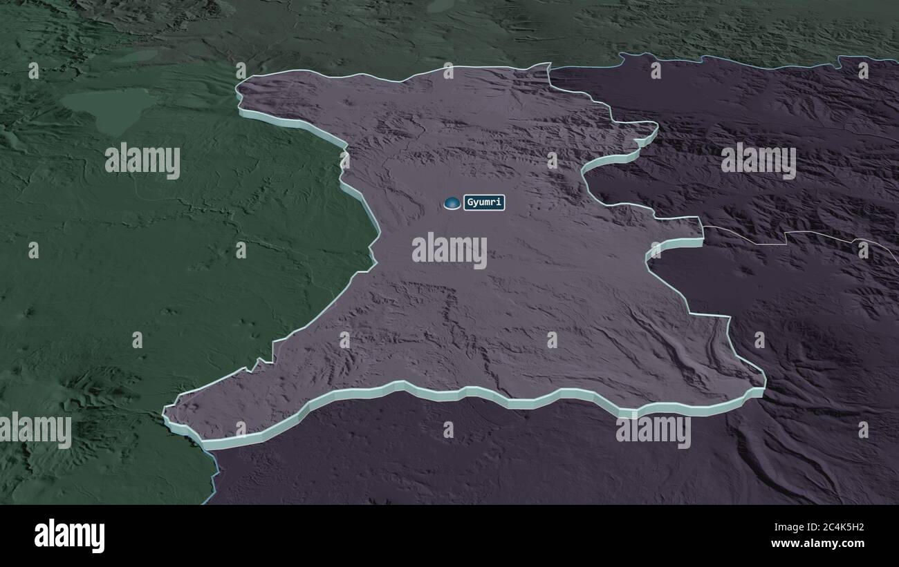 Gyumri map hi-res stock photography and images - Alamy