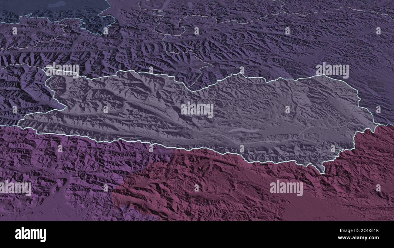 Karnten map hi-res stock photography and images - Alamy
