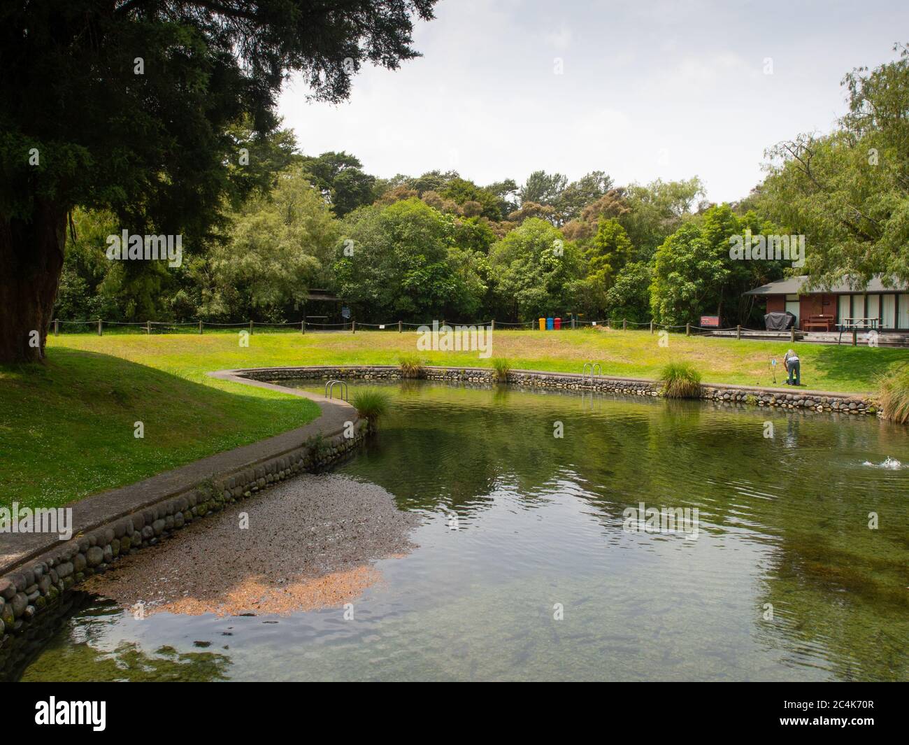 Trout pond hi-res stock photography and images - Alamy