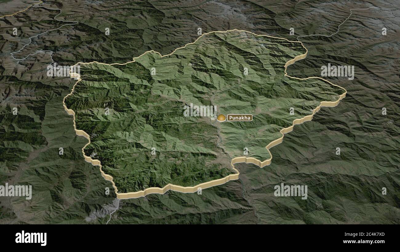 Punakha map hi-res stock photography and images - Alamy