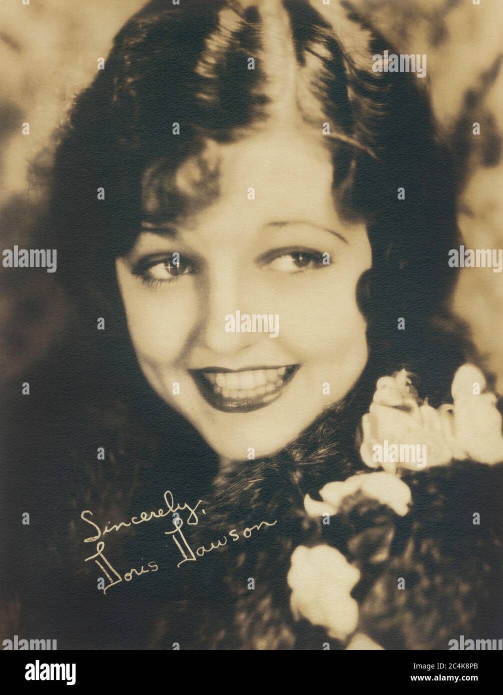 American Actress Doris Dawson (2005-1986), Head and Shoulders Publicity ...