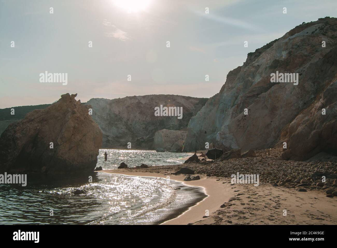 Firiplaka beach island milos in hi-res stock photography and images - Alamy