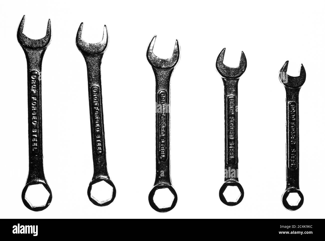 a set of wrench Stock Photo - Alamy