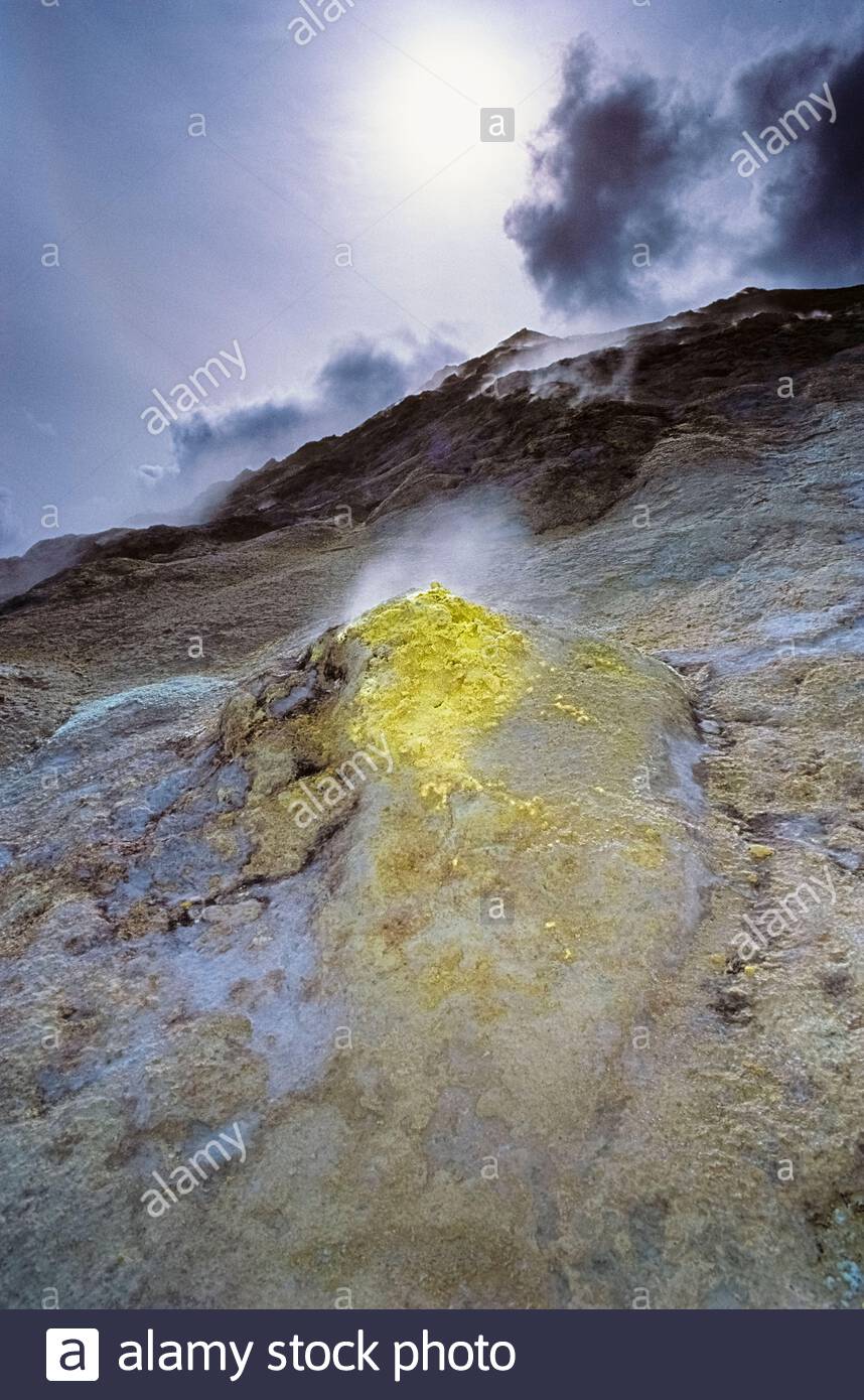 Sulphur Deposits High Resolution Stock Photography and Images - Alamy