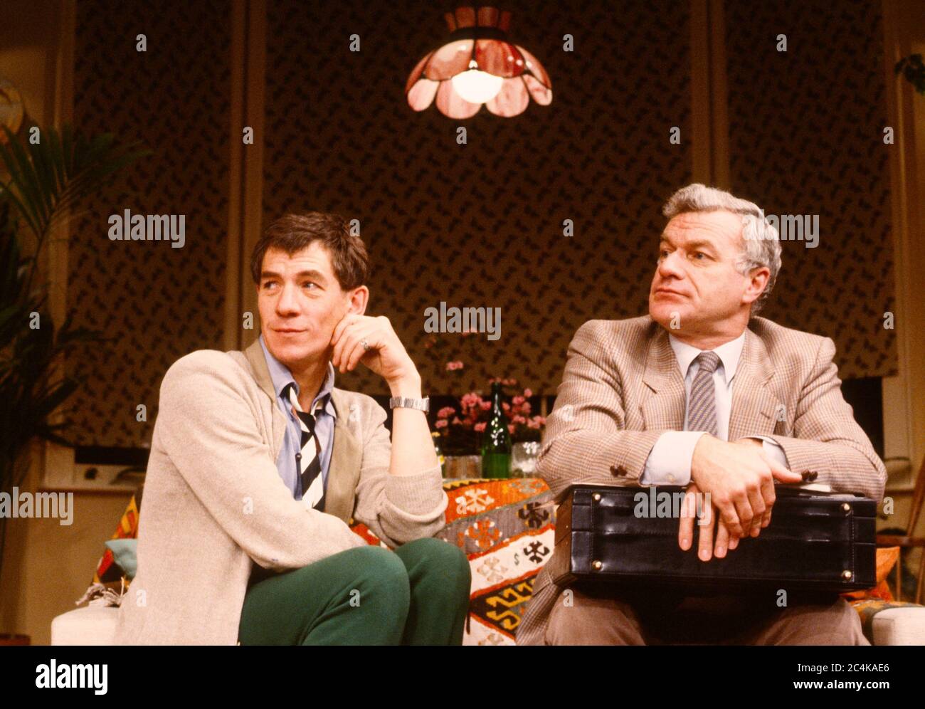 l-r: Ian McKellen (Terry), Philip Voss (Peter) in SHORT LIST by Michael ...