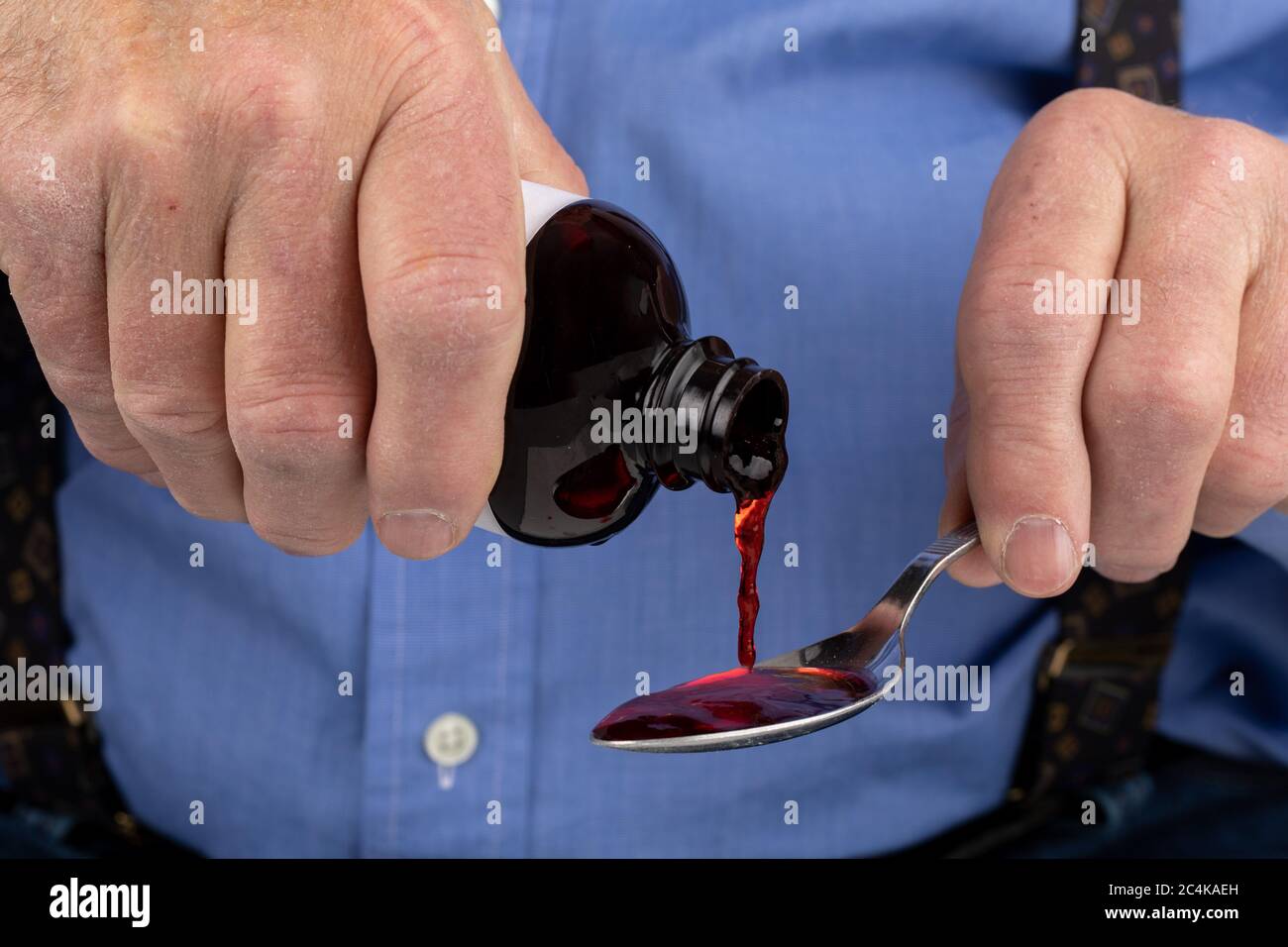 Man pouring prescription medication hand hi-res stock photography and ...