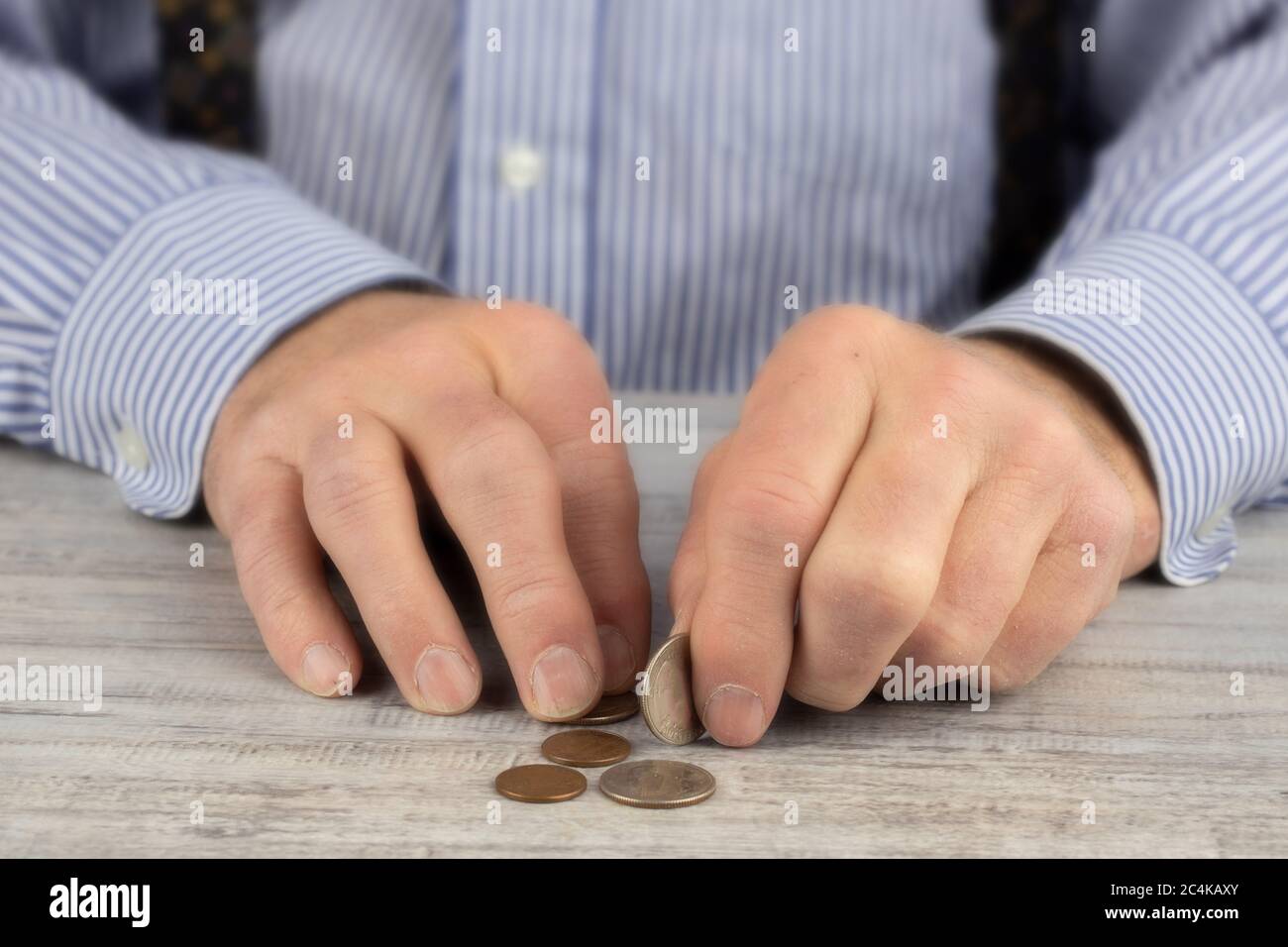 Holding Pocket Change