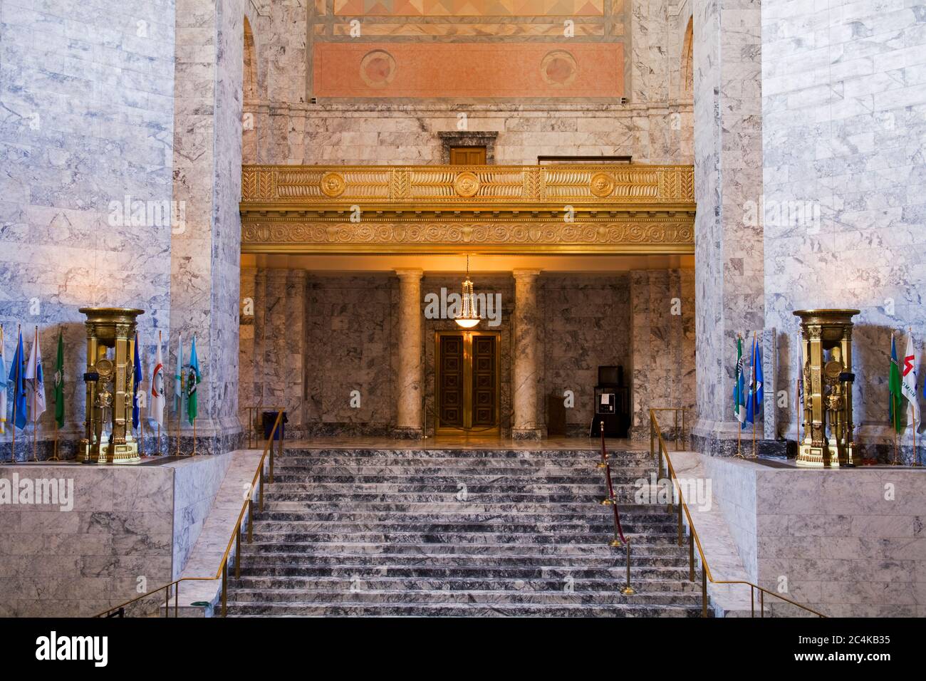 State Capitol Rotunda, Olympia, Washington State, USA Stock Photo - Alamy