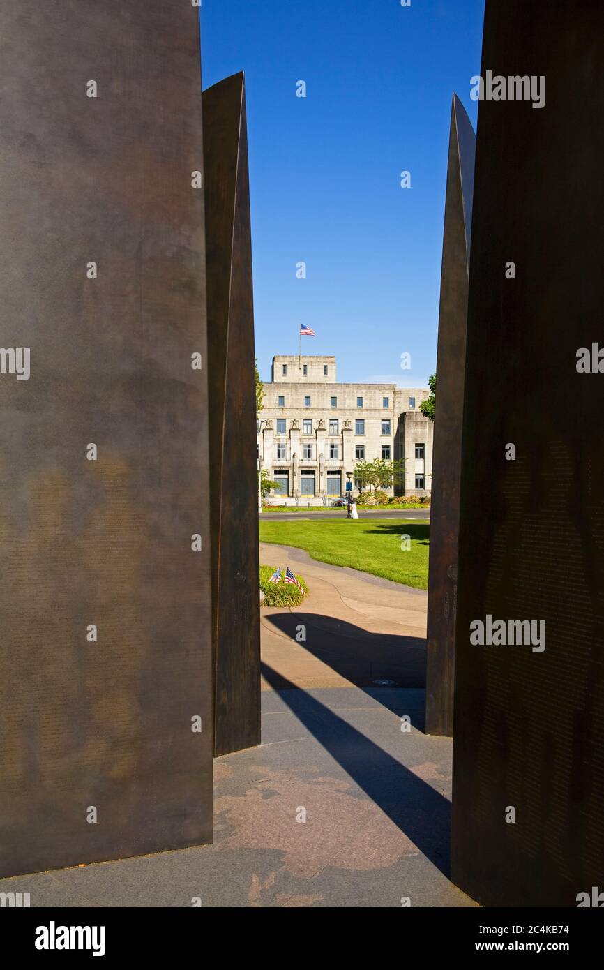 Pearl Harbor Memorial, State Capitol Grounds, Olympia, Washington State ...