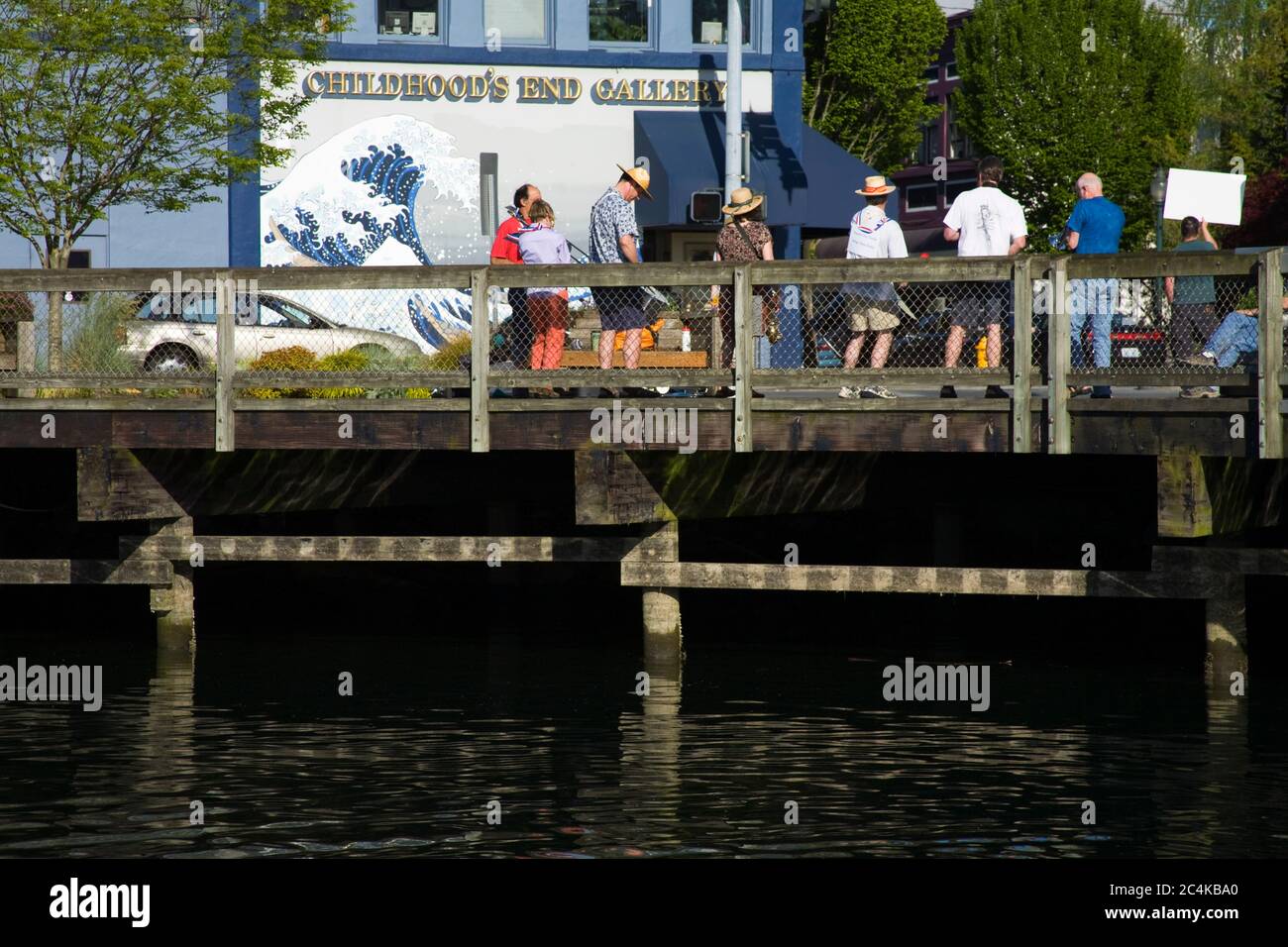 Waterfront, Olympia, Washington State, USA Stock Photo - Alamy