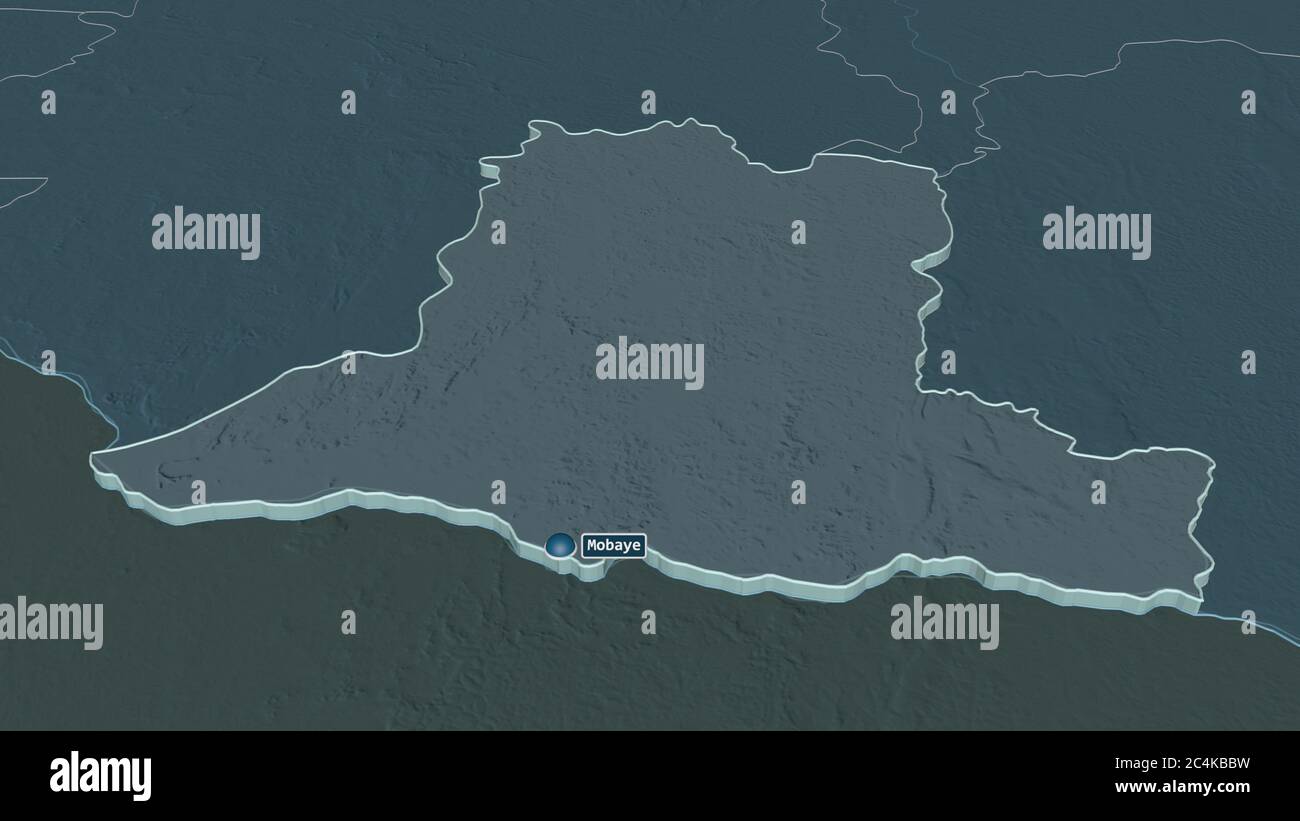 Zoom in on Basse-Kotto (prefecture of Central African Republic ...