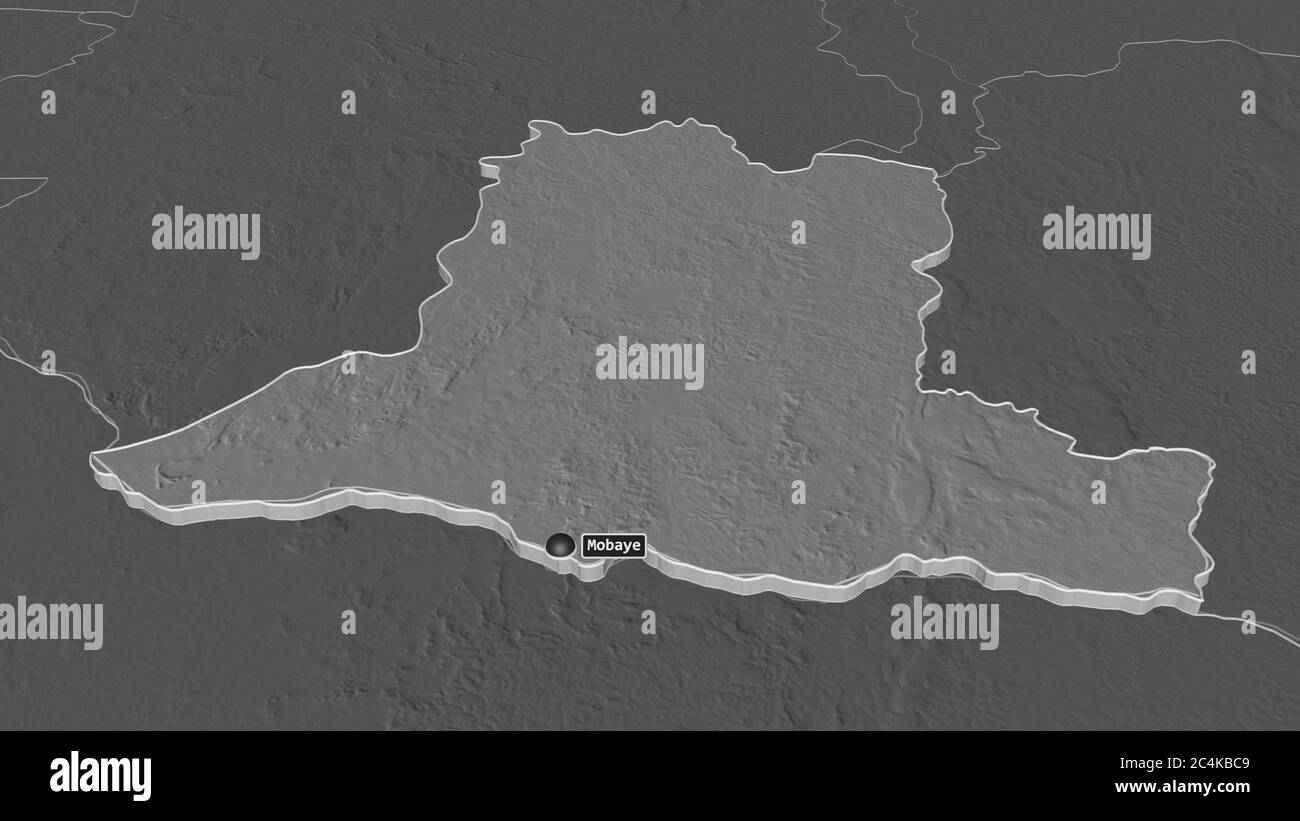 Zoom in on Basse-Kotto (prefecture of Central African Republic ...