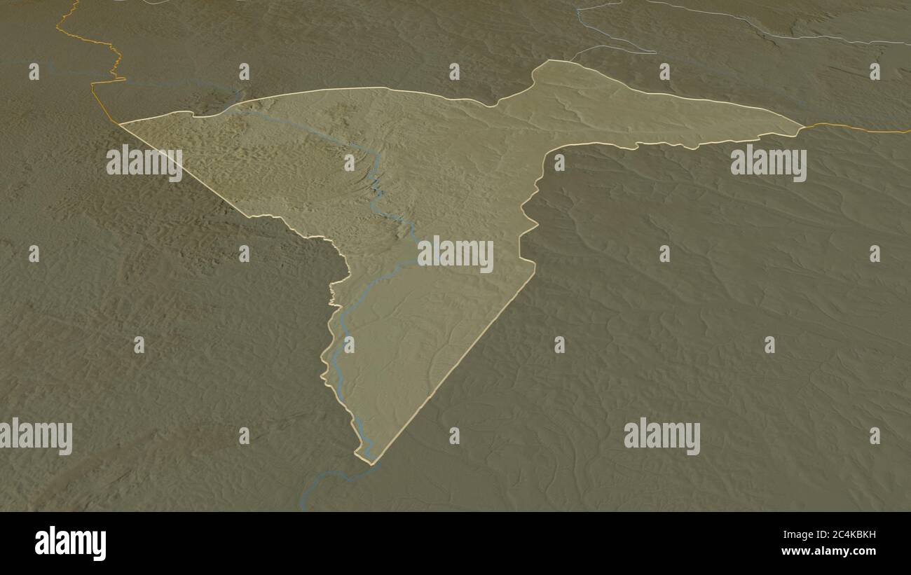 Zoom in on Sangha-Mbaéré (economic prefecture of Central African ...