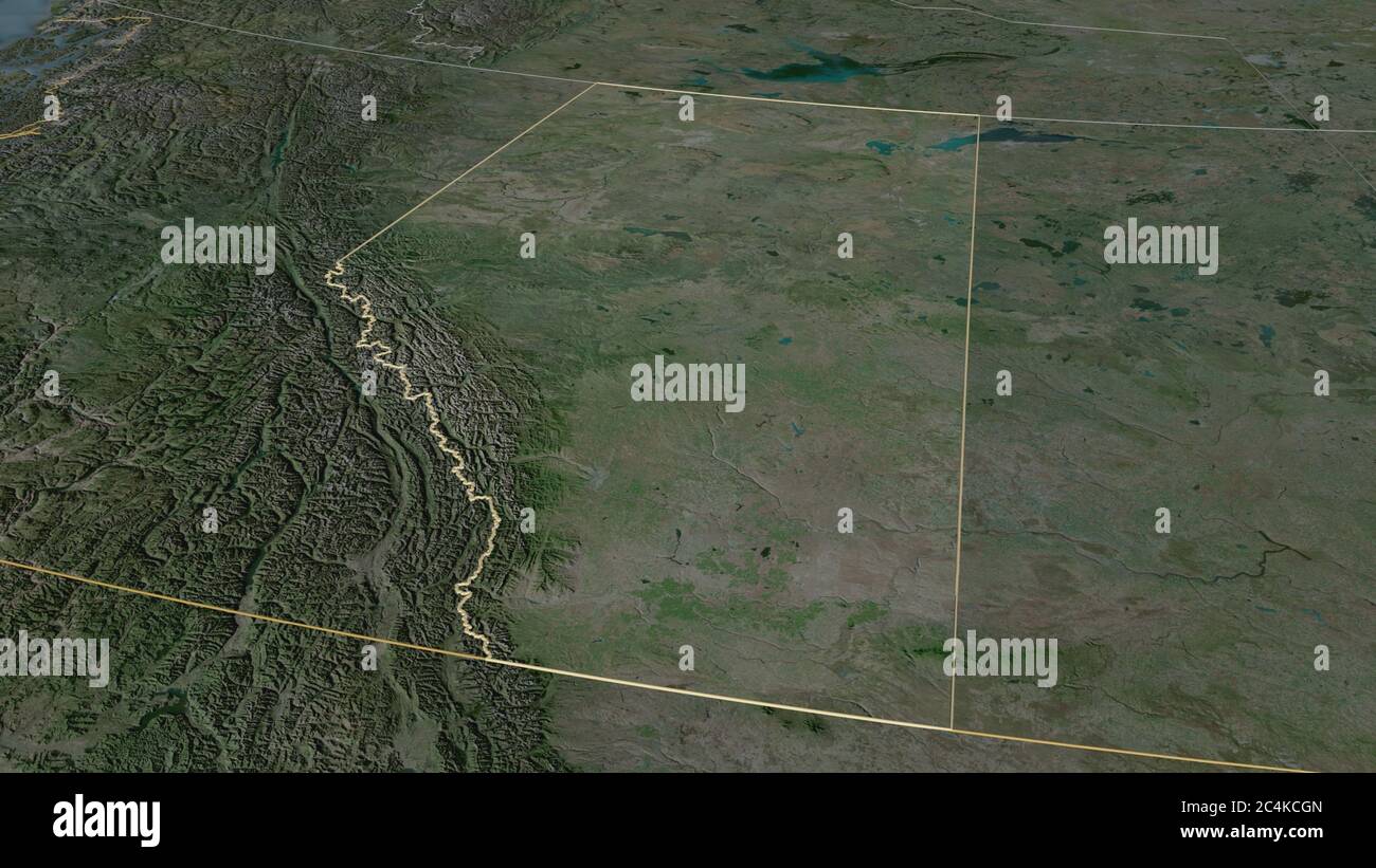 Map satellite geography alberta hi-res stock photography and images - Alamy