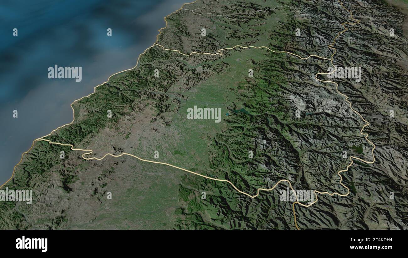 Maule chile map geography hi-res stock photography and images - Alamy