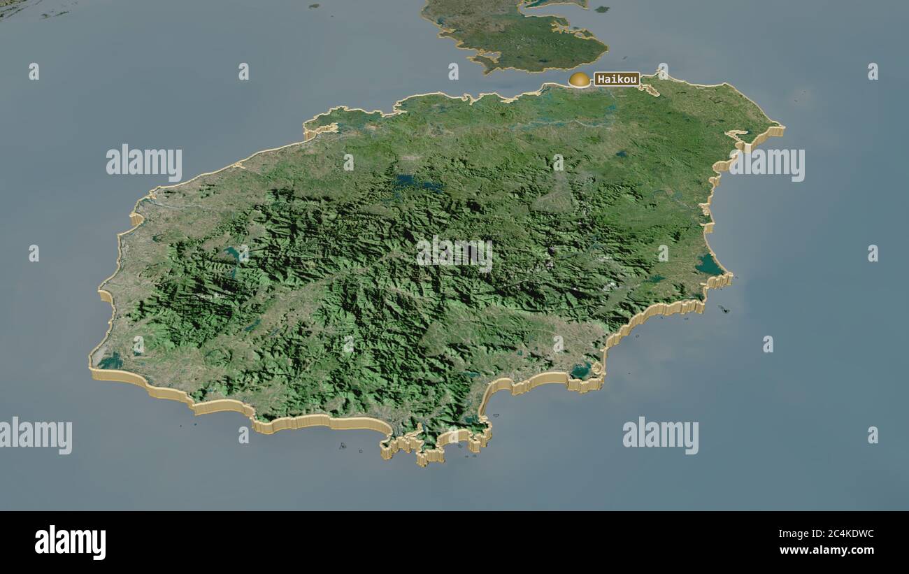 Haikou map hi-res stock photography and images - Alamy