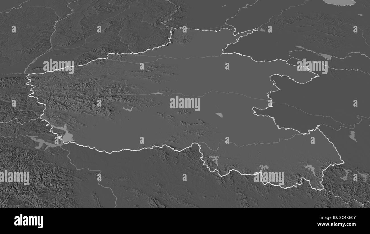 Henan province map Black and White Stock Photos & Images - Alamy