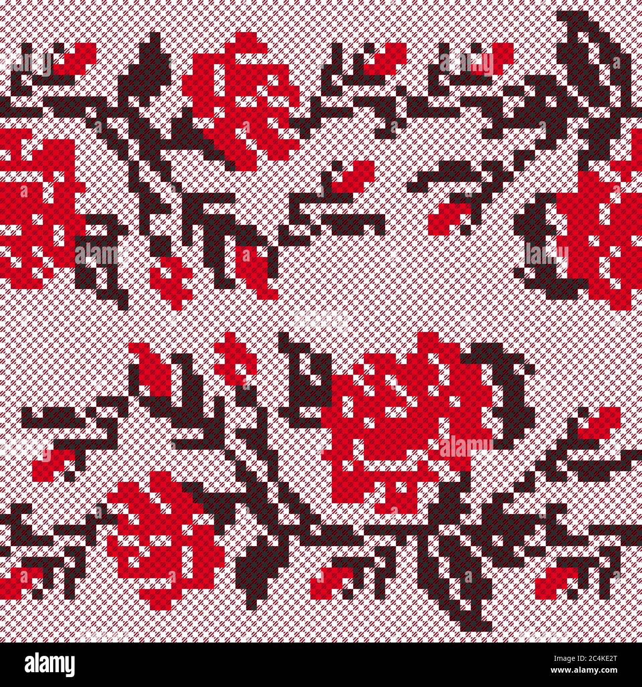 White rose in abstract Stock Vector Images - Alamy