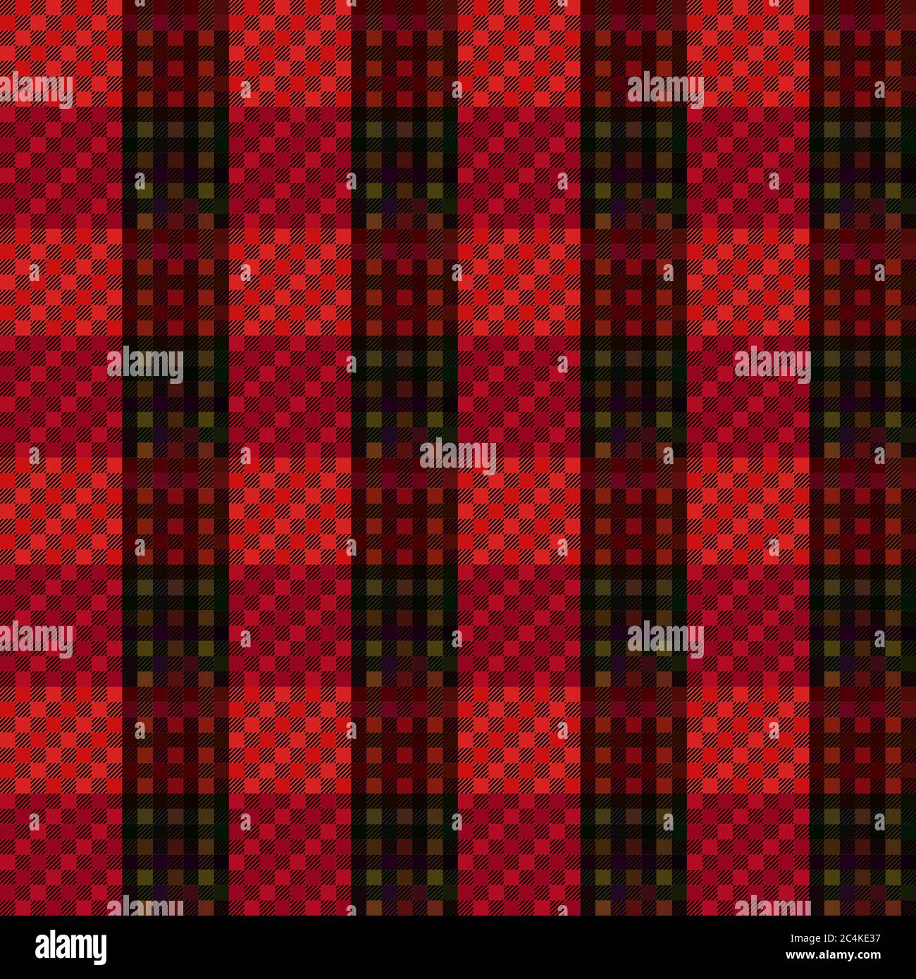 Dark plaid shirt Stock Vector Images - Alamy