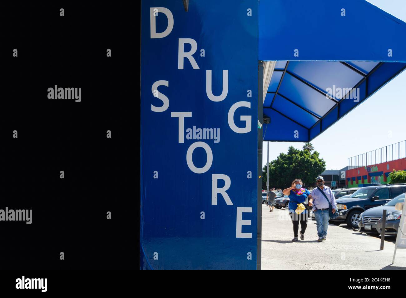 TIJUANA, BAJA CALIFORNIA, MEXICO, JUNE 15 2020 DRUG STORE Stock Photo ...