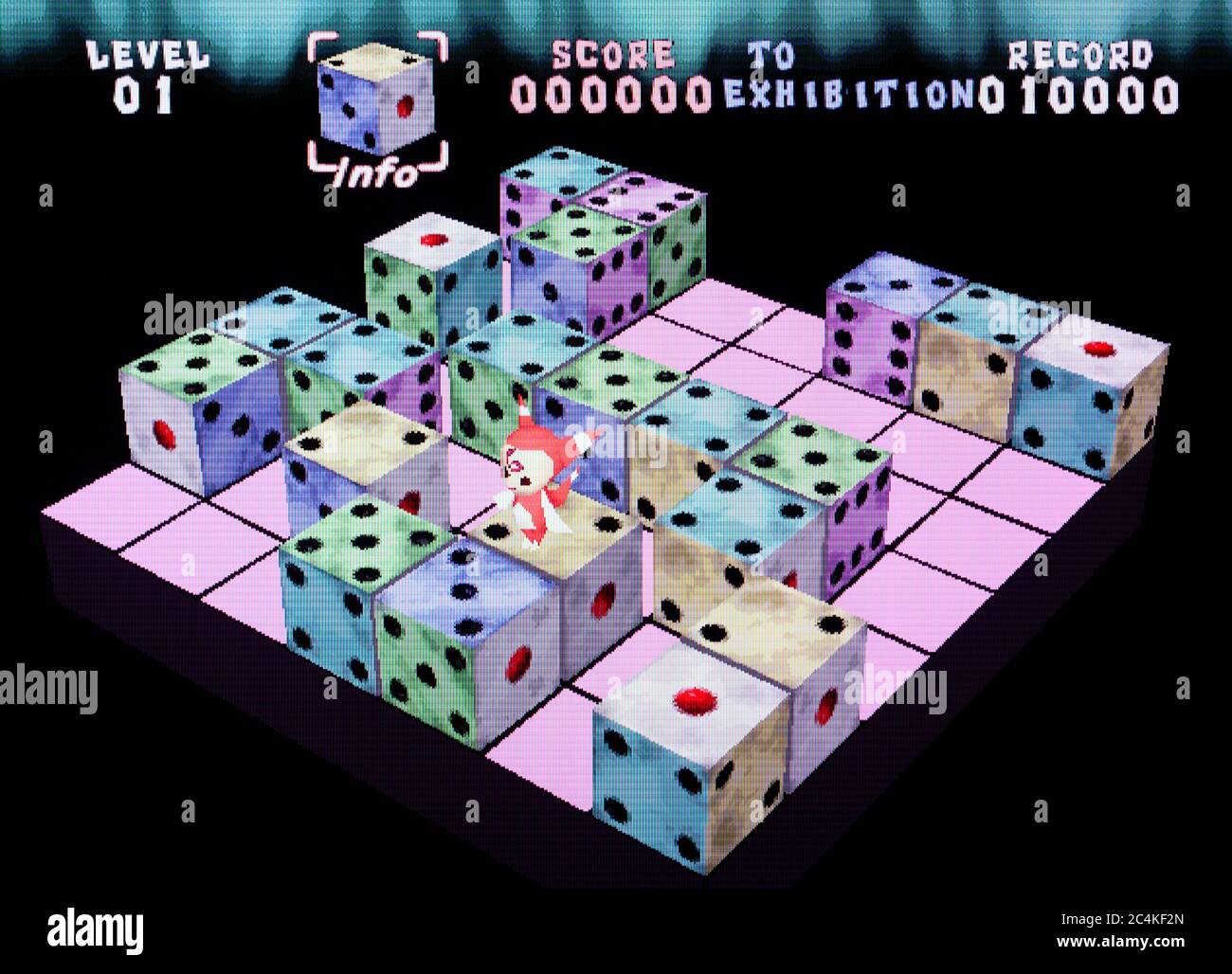 Devil Dice - Sony Playstation 1 PS1 PSX - Editorial use only Stock ...