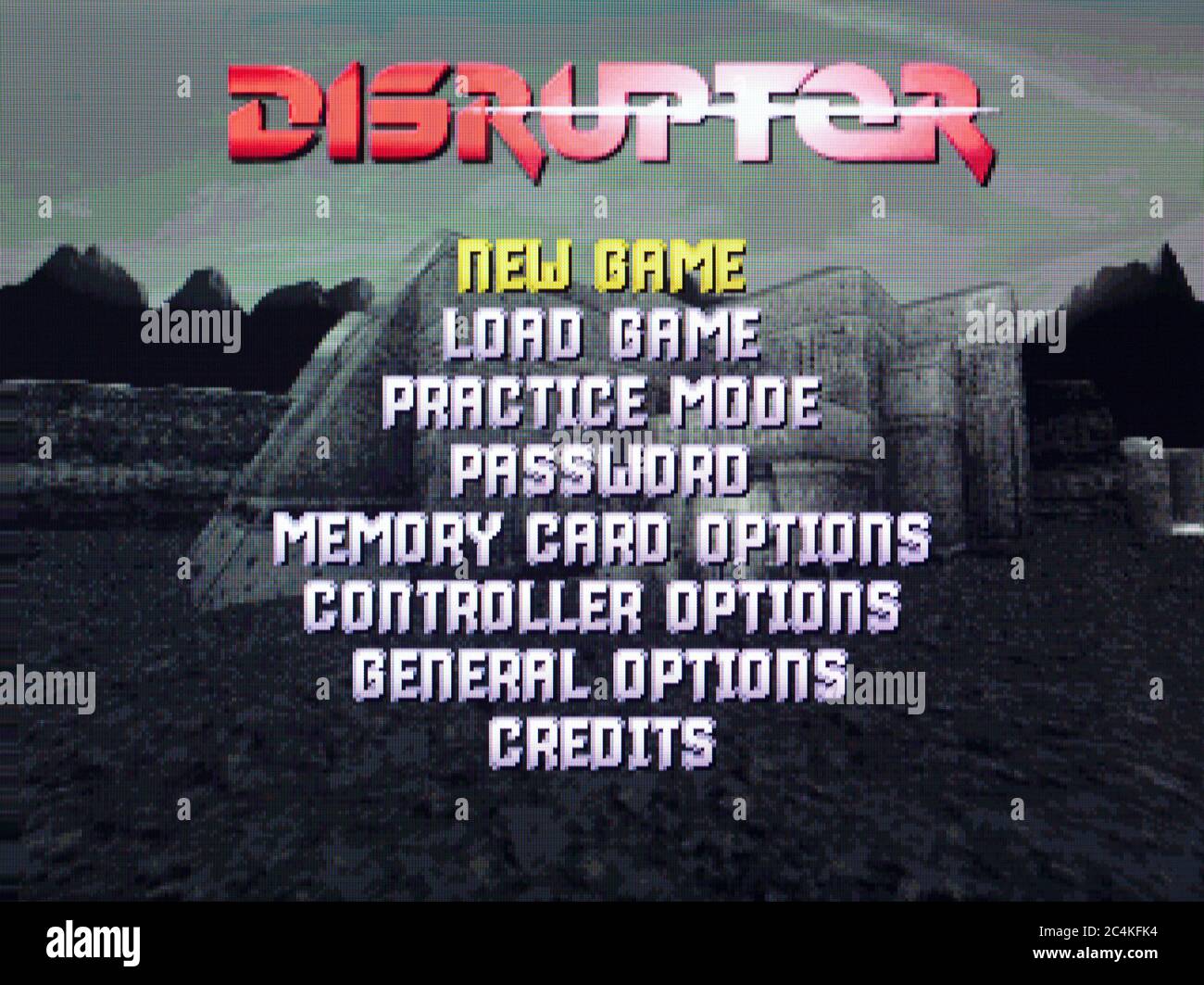 Disruptor - Sony Playstation 1 PS1 PSX - Editorial use only Stock Photo ...
