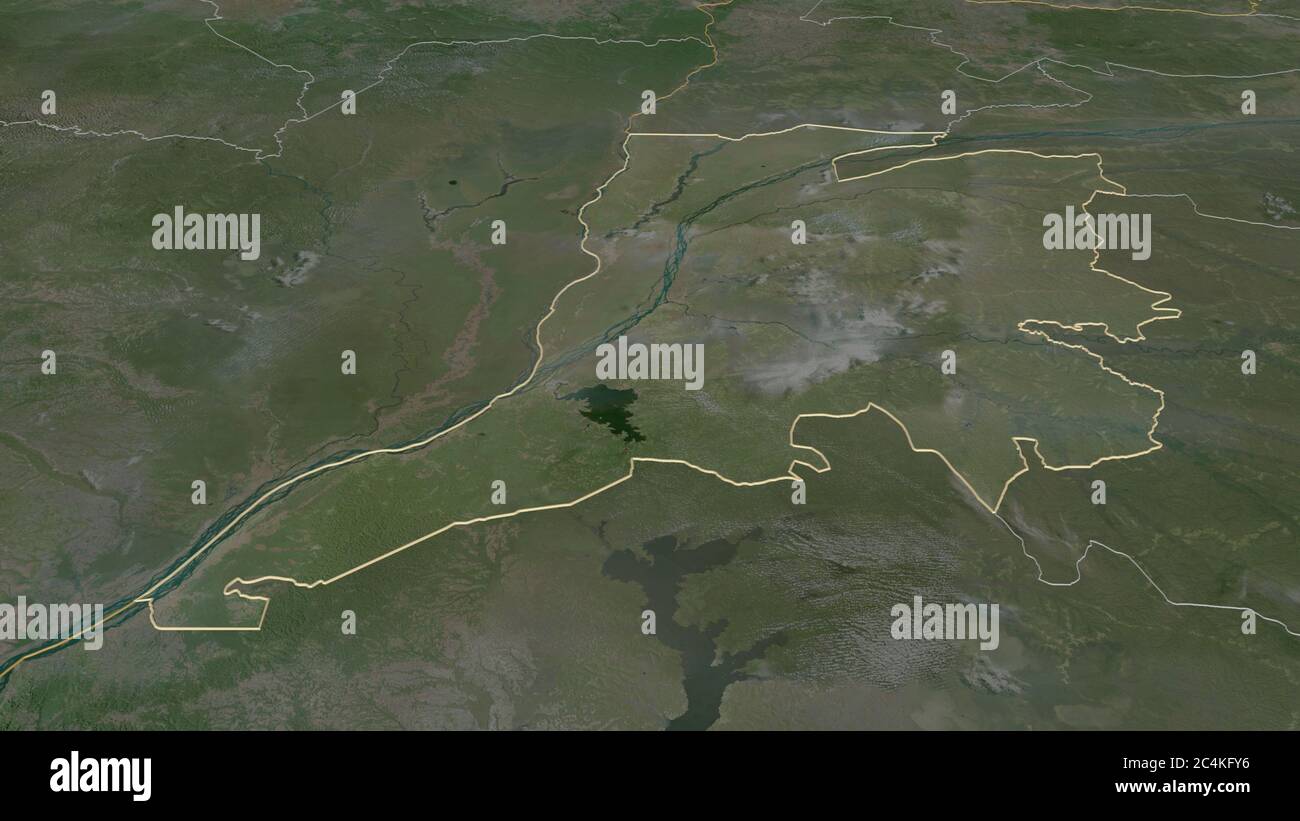 Zoom in on Équateur (province of Democratic Republic of the Congo ...