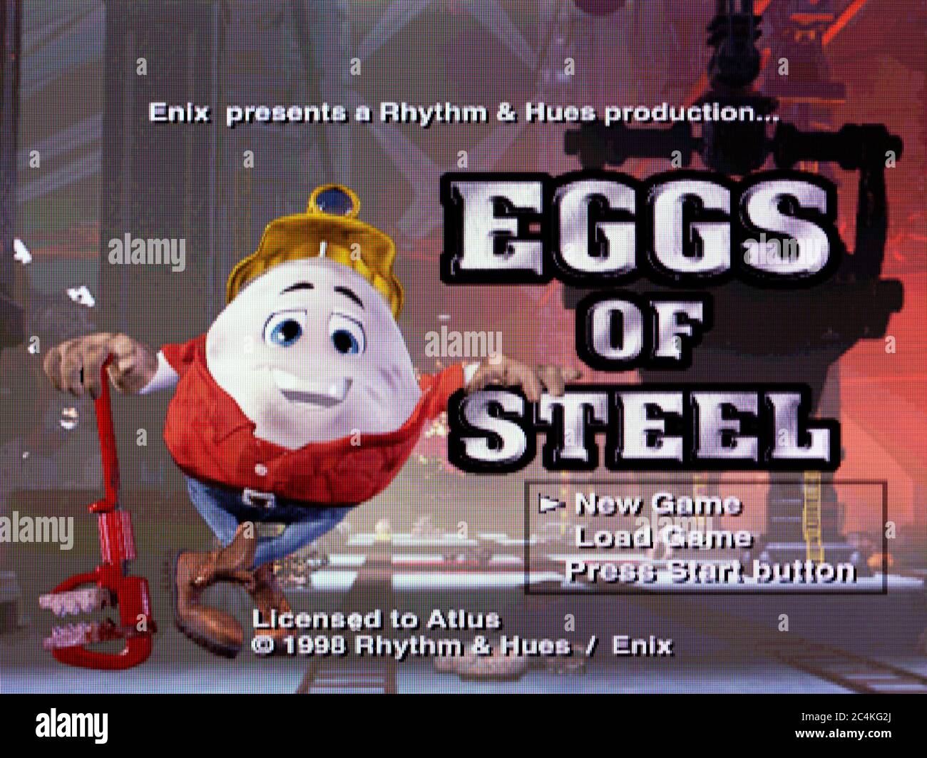 Eggs of Steel - Sony Playstation 1 PS1 PSX - Editorial use only Stock ...