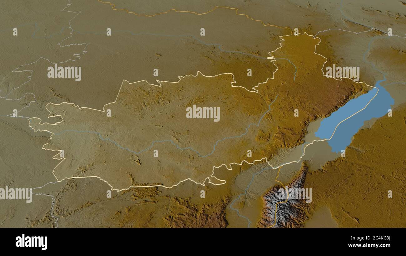 Zoom in on Ituri (province of Democratic Republic of the Congo ...