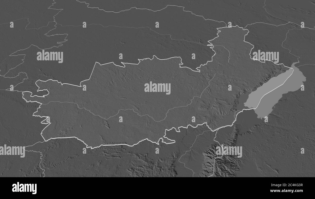 Zoom in on Ituri (province of Democratic Republic of the Congo ...