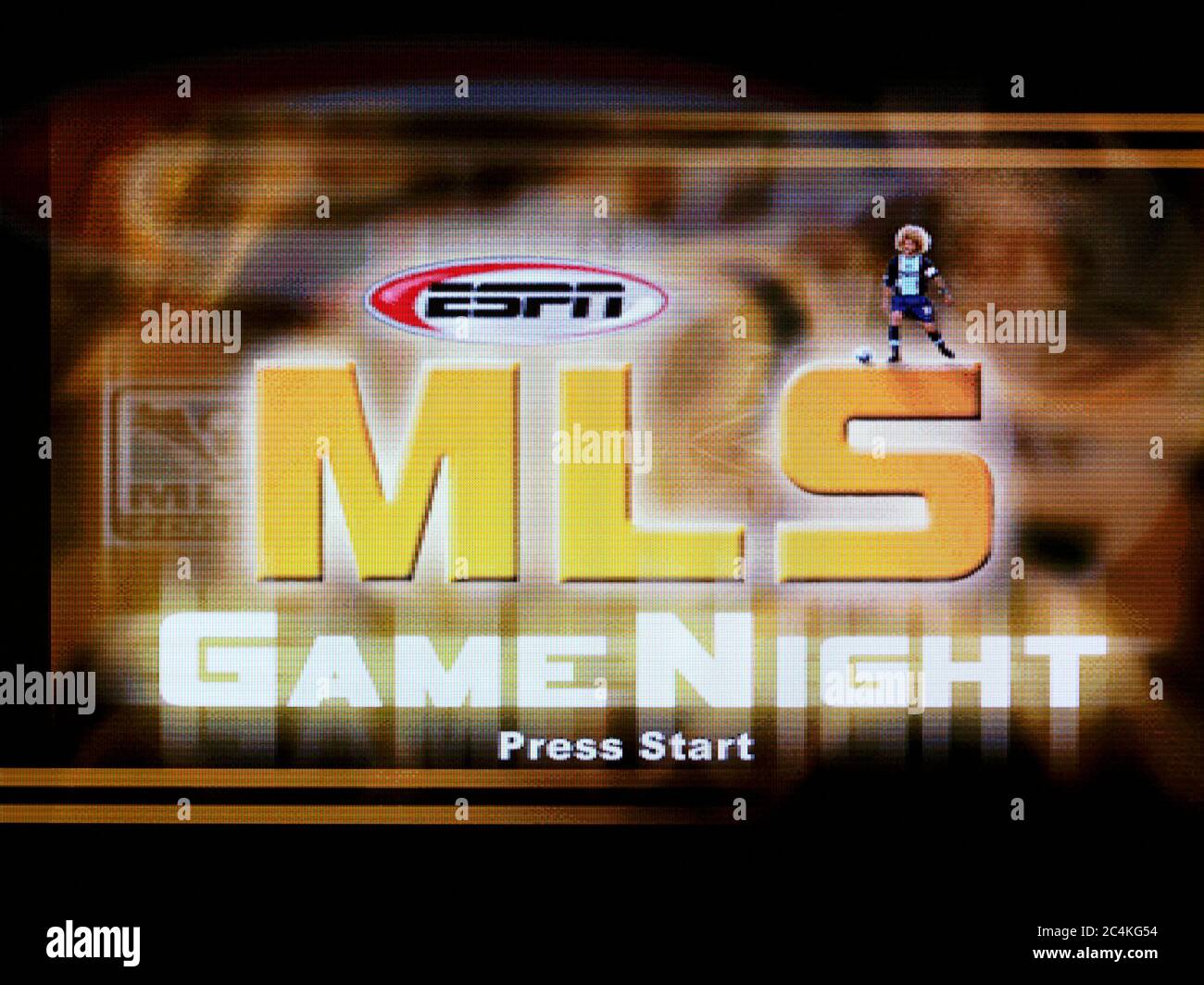 ESPN MLS Game Night - Sony Playstation 1 PS1 PSX - Editorial use only ...