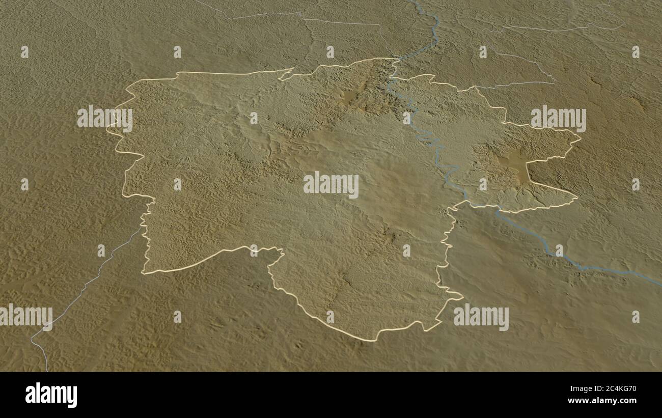 Zoom in on Kasaï-Oriental (province of Democratic Republic of the Congo ...