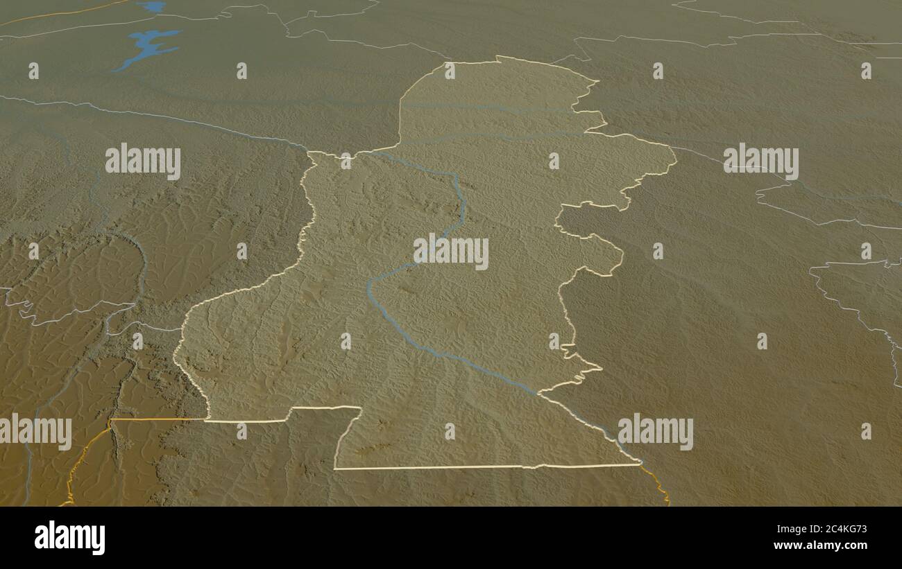 Zoom in on Kasaï (province of Democratic Republic of the Congo ...