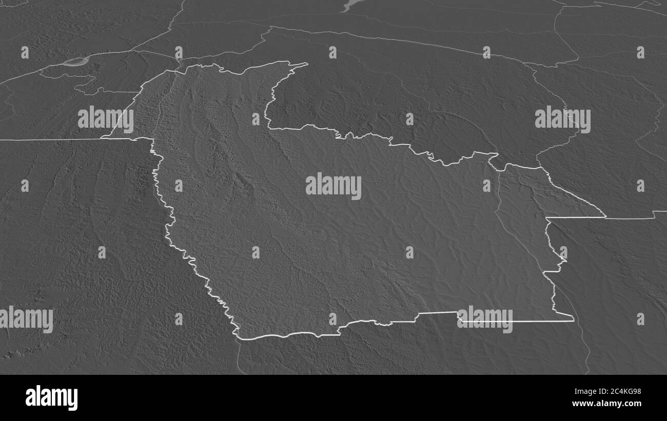 Zoom in on Kwango (province of Democratic Republic of the Congo ...