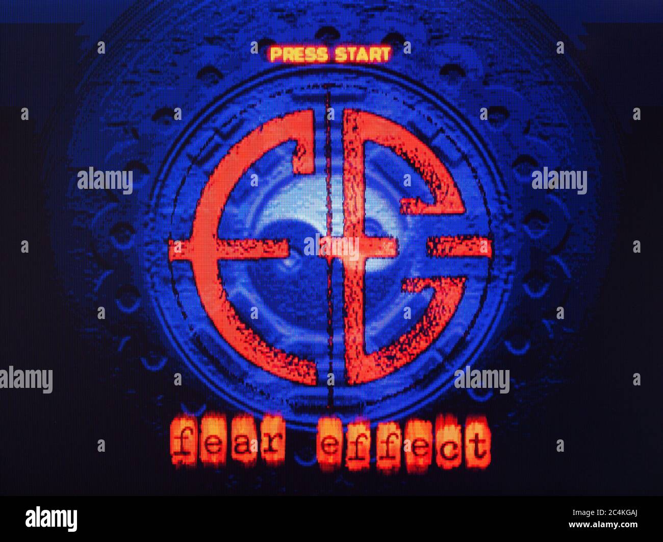 Fear Effect - Sony Playstation 1 PS1 PSX - Editorial use only Stock ...