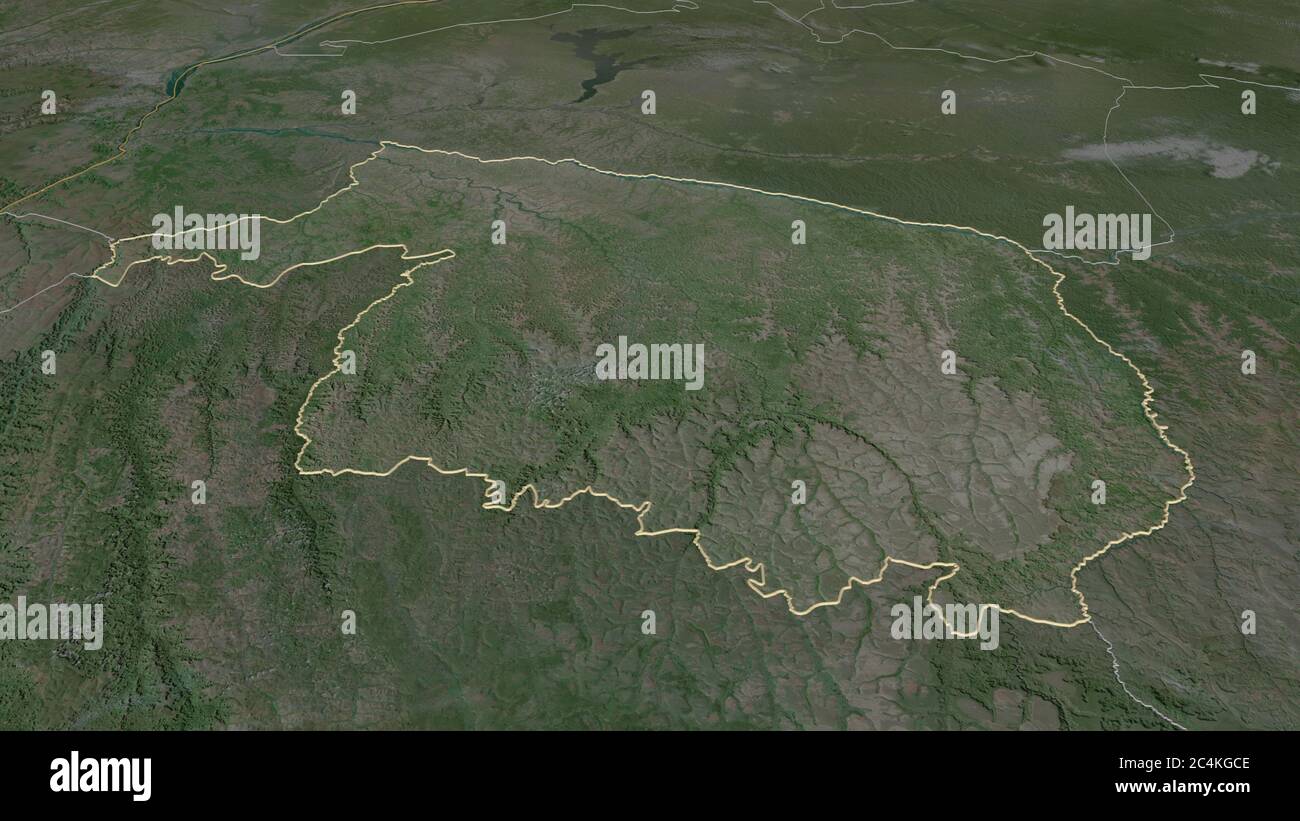 Zoom in on Kwilu (province of Democratic Republic of the Congo ...