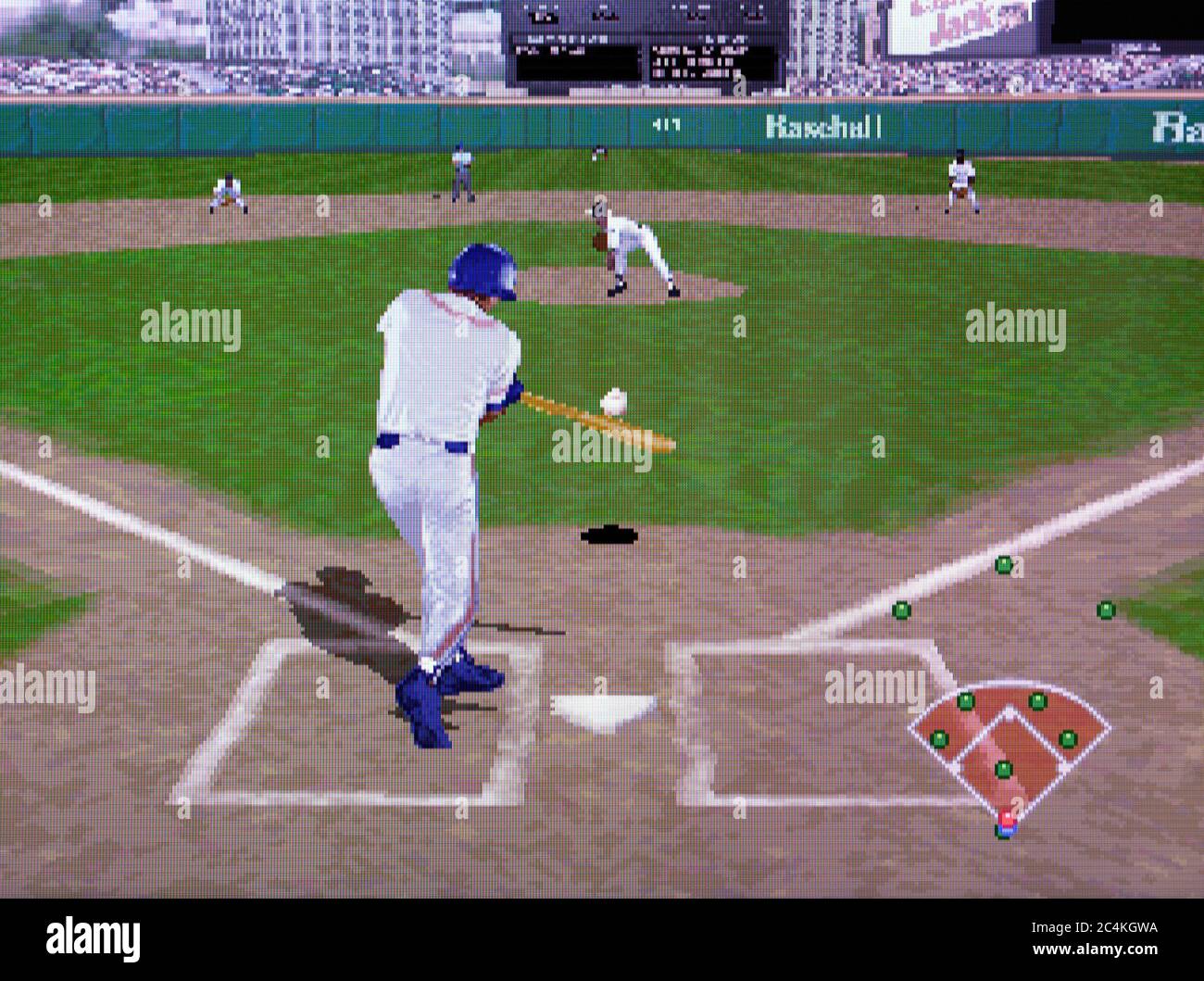 Frank Thomas Big Hurt Baseball - Sony Playstation 1 PS1 PSX - Editorial ...