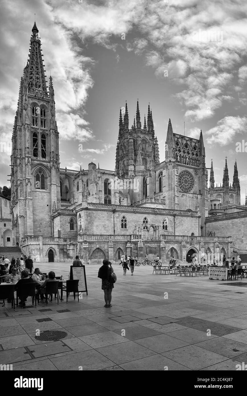 The Cathedral of Burgos is the masterpiece of Spanish Gothic, the first ...