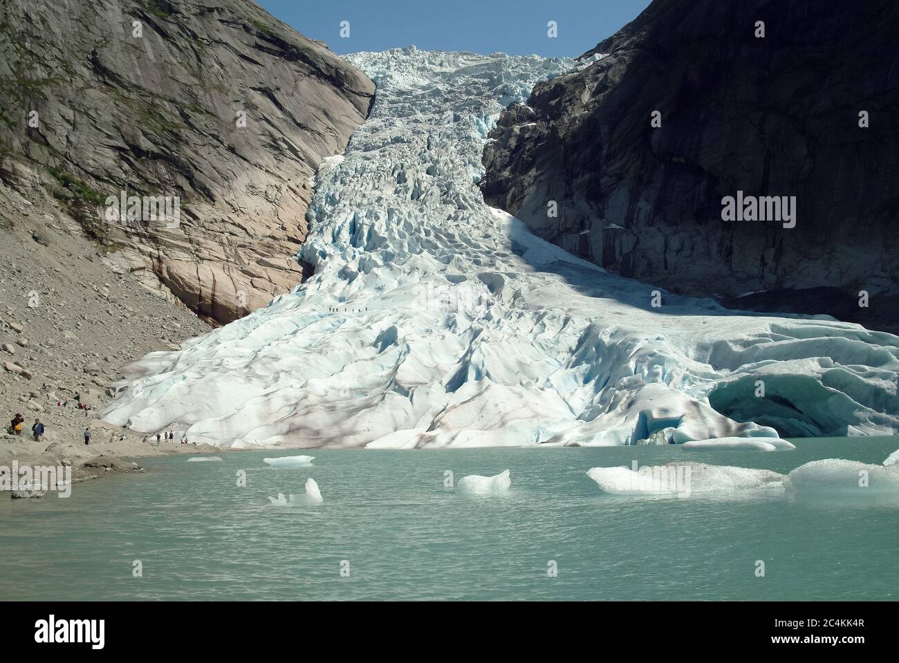 Jostedal Glacier, Jostedalsbreen, Norway, Scandinavia, Europe Stock ...