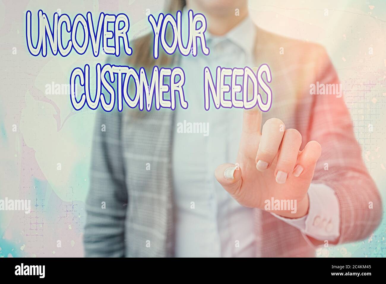 Handwriting text writing Uncover Your Customer Needs. Conceptual photo ...